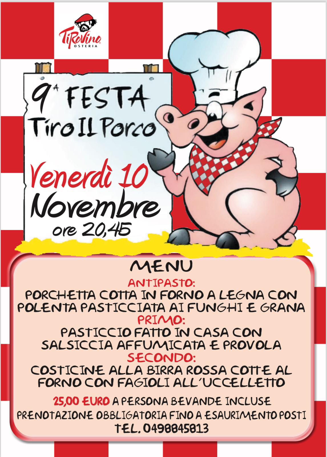 9° festa TiroIlPorco 2023 - TiroVino Osteria